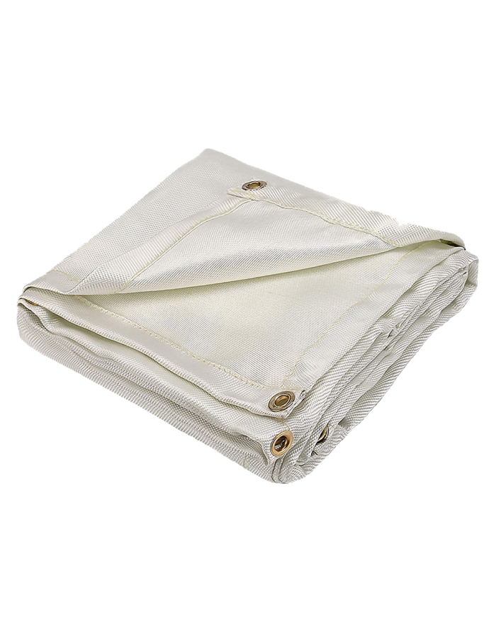 Glass Fibre Fire Blanket White Sasol spec 550°C